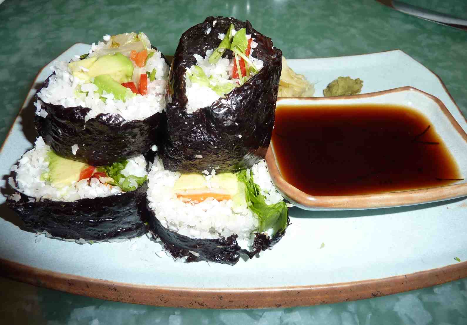 Pictures from My Lunch at The Prana Cafe in Newton, MA
